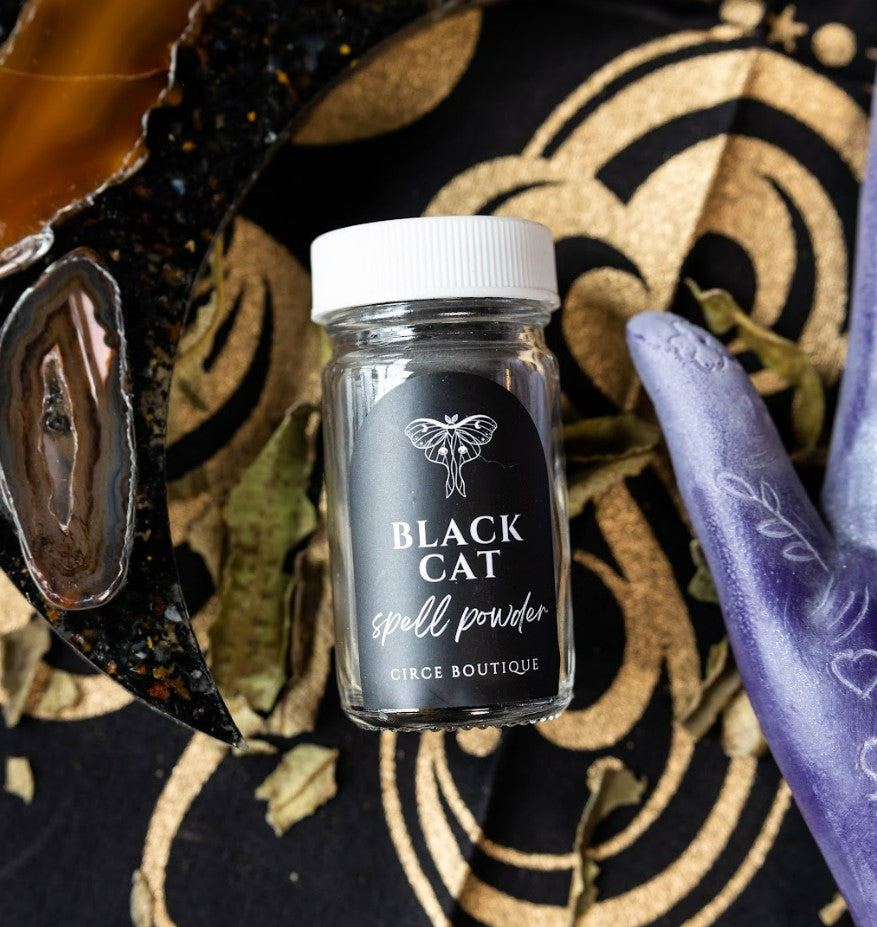 CIRCE Black Cat Spell Powder 1.25 oz. - Spell Powder – Circe Boutique